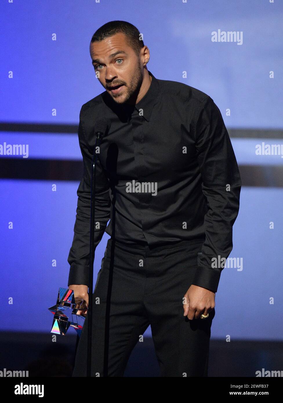 LOS ANGELES - JUNE 26: BET Honoree Jesse Williams accepts the ...
