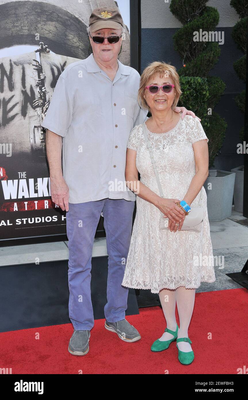 (L-R) Scott Wilson and Heavenly Koh at the Universal Studios Hollywood ...