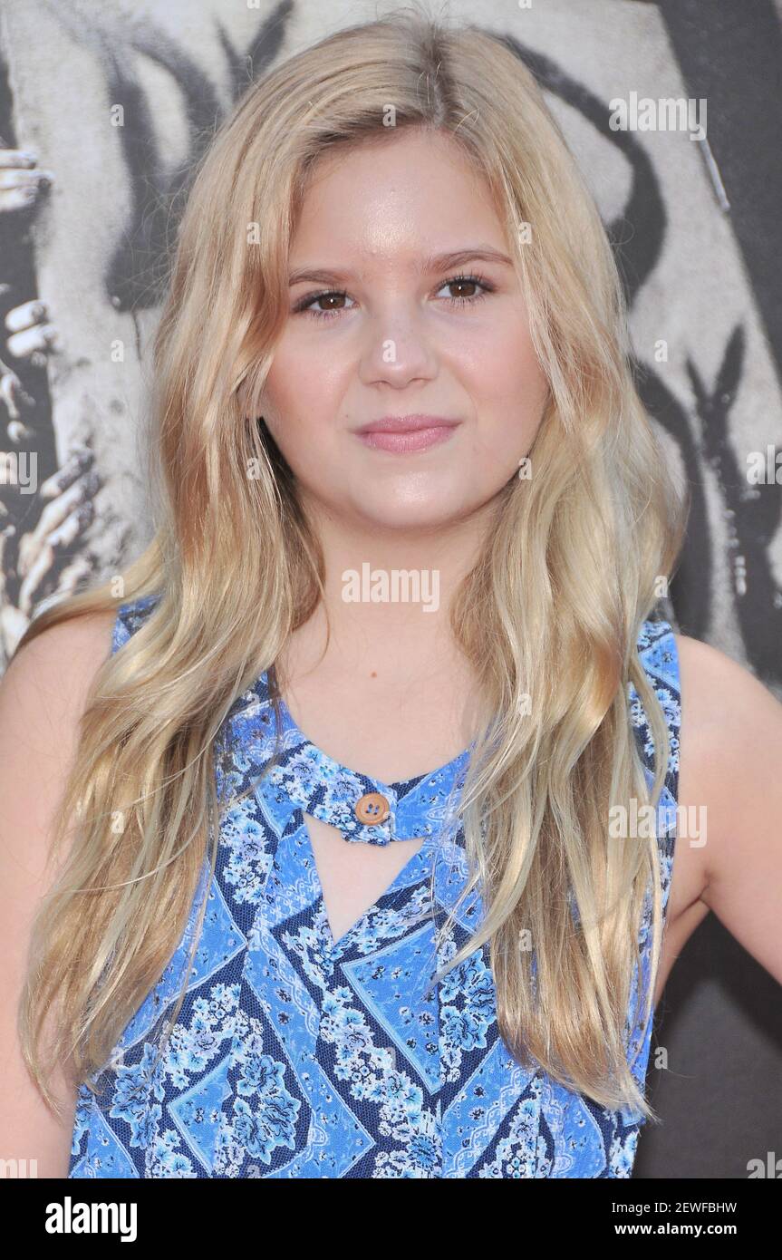 Kyla Kenedy at the Universal Studios Hollywood “The Walking Dead ...