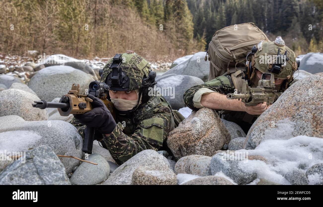 Army Man wearing Tactical Uniform Stock Photo - Alamy