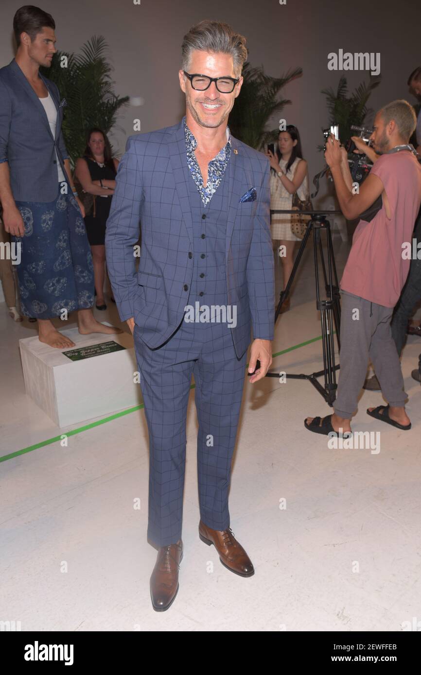 Eric Rutherford attends NICK GRAHAM NYFW: MENS S/S 2017 RUNWAY SHOW ...