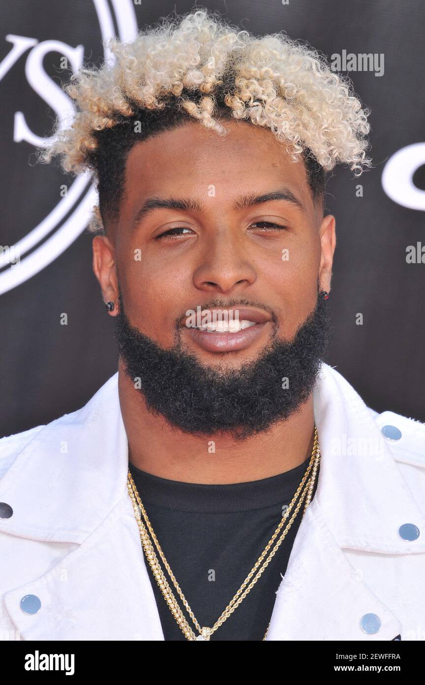 Odell Beckham Jr. arrives at The 2016 ESPYS held at the Microsoft ...