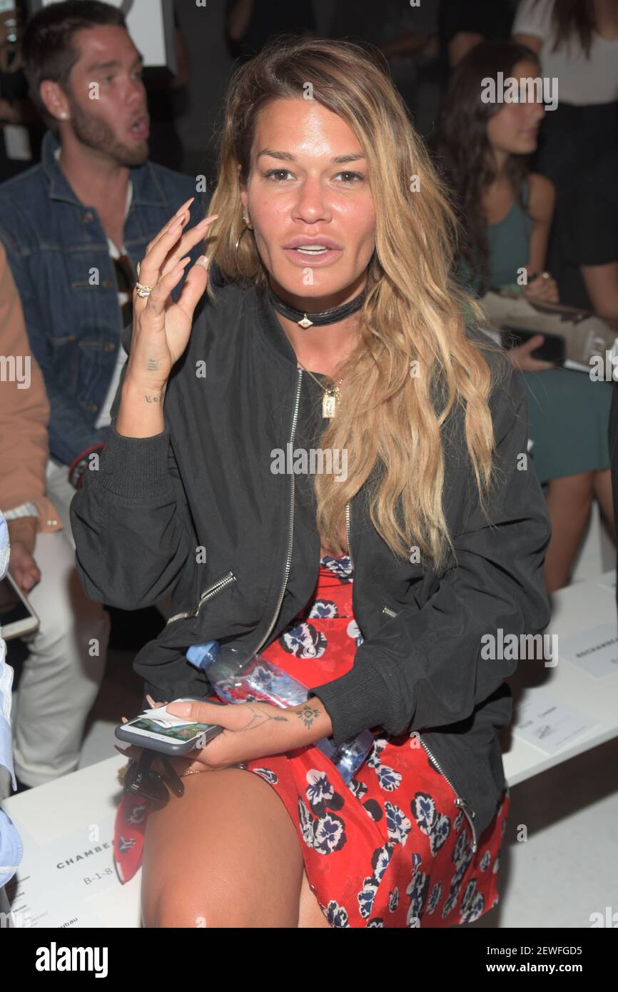 Jenne Lombardo attends ROCHAMBEAU NYFW: MENS S/S 2017 RUNWAY FRONTROW ...