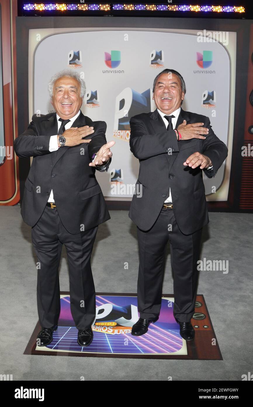Los Del Rio attends the Univision's 13th Edition Of Premio Juventud ...
