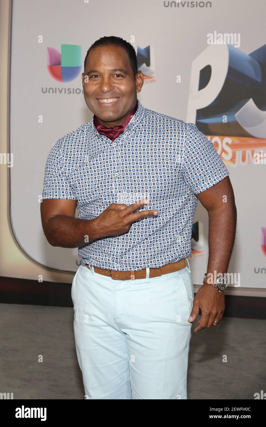 Tony Dandrades attends the Univision's 13th Edition Of Premio Juventud ...