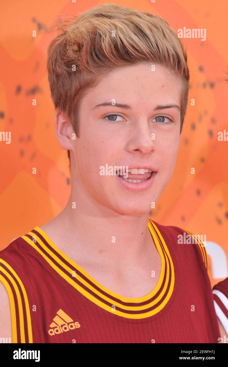 Blake Gray arrives at the Nickelodeon's Kids' Choice Sports 2016 held ...