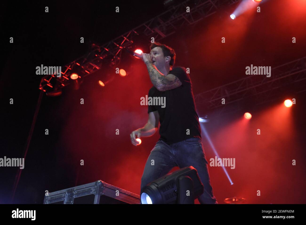 Pierre Charles Bouvier member of Canadian Band performs on stage Live ...
