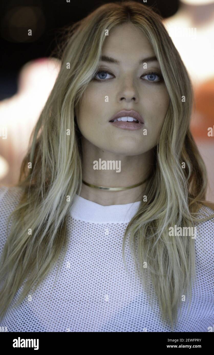 Angel Martha Hunt introduces the new collection the Body By Victoria ...