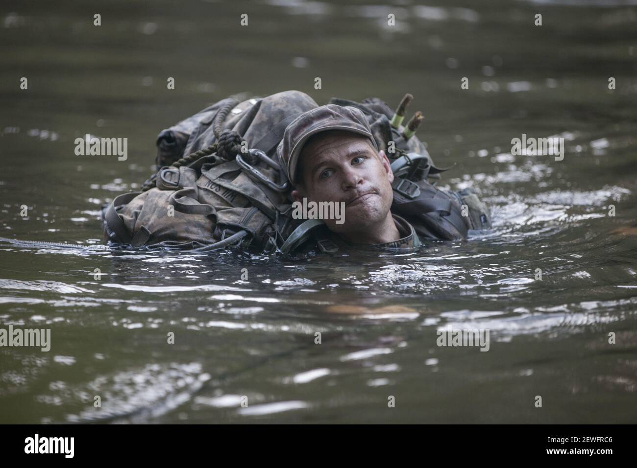 A U.S. Army Ranger student, assigned to the Airborne and Ranger ...