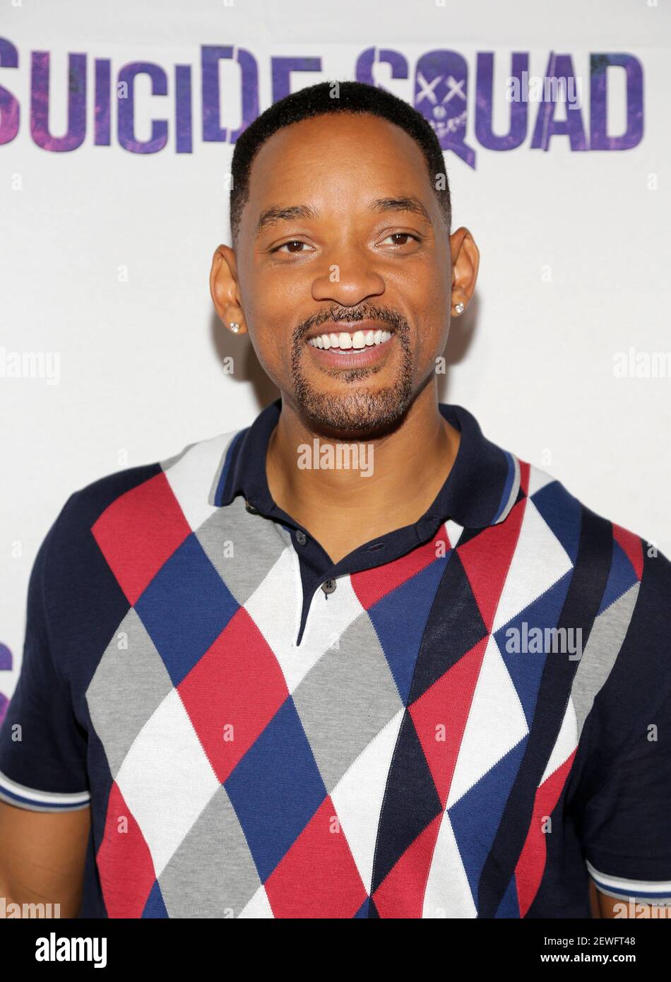 Actor Will Smith attends the 'Suicide Squad' Wynwood Block Party and ...