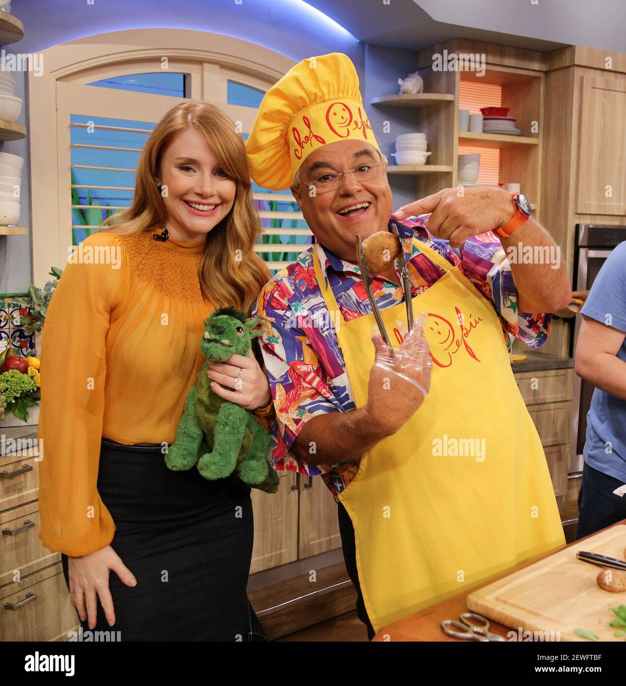 MIAMI, FLORIDA - JULY 27: Actress Bryce Dallas Howard and Chef Pepin ...