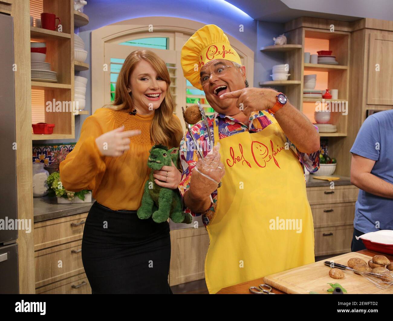 MIAMI, FLORIDA - JULY 27: Actress Bryce Dallas Howard and Chef Pepin ...