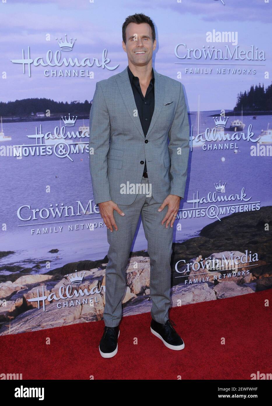 Cameron Mathison attending the Hallmark Channel and Hallmark Movies ...