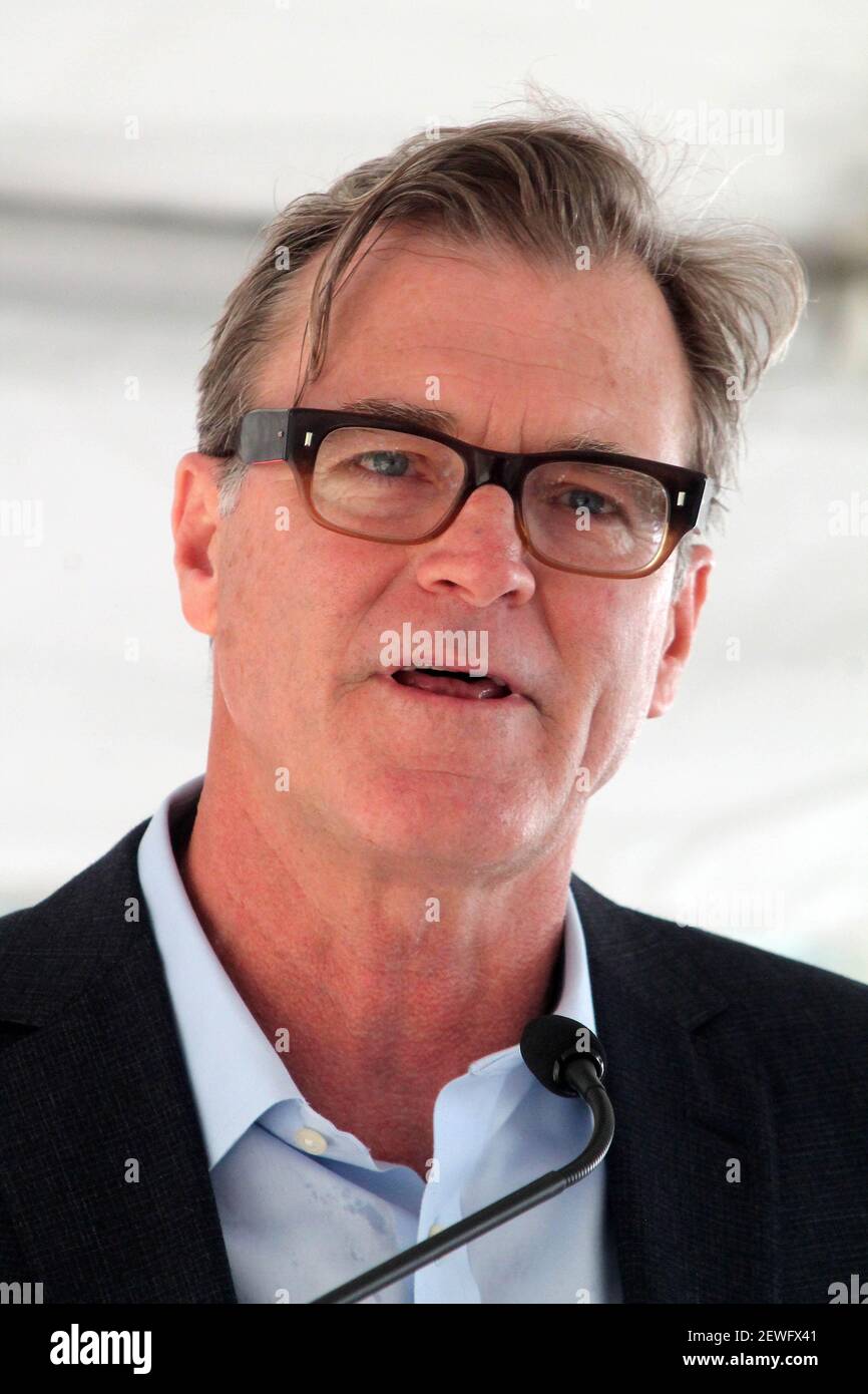 John Lee Hancock at Michael Keaton Star on the Hollywood Walk of Fame ...