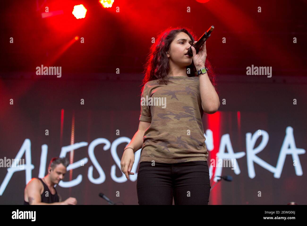 Alessia Cara at Grant Park during Lollapalooza Music Festival on July ...
