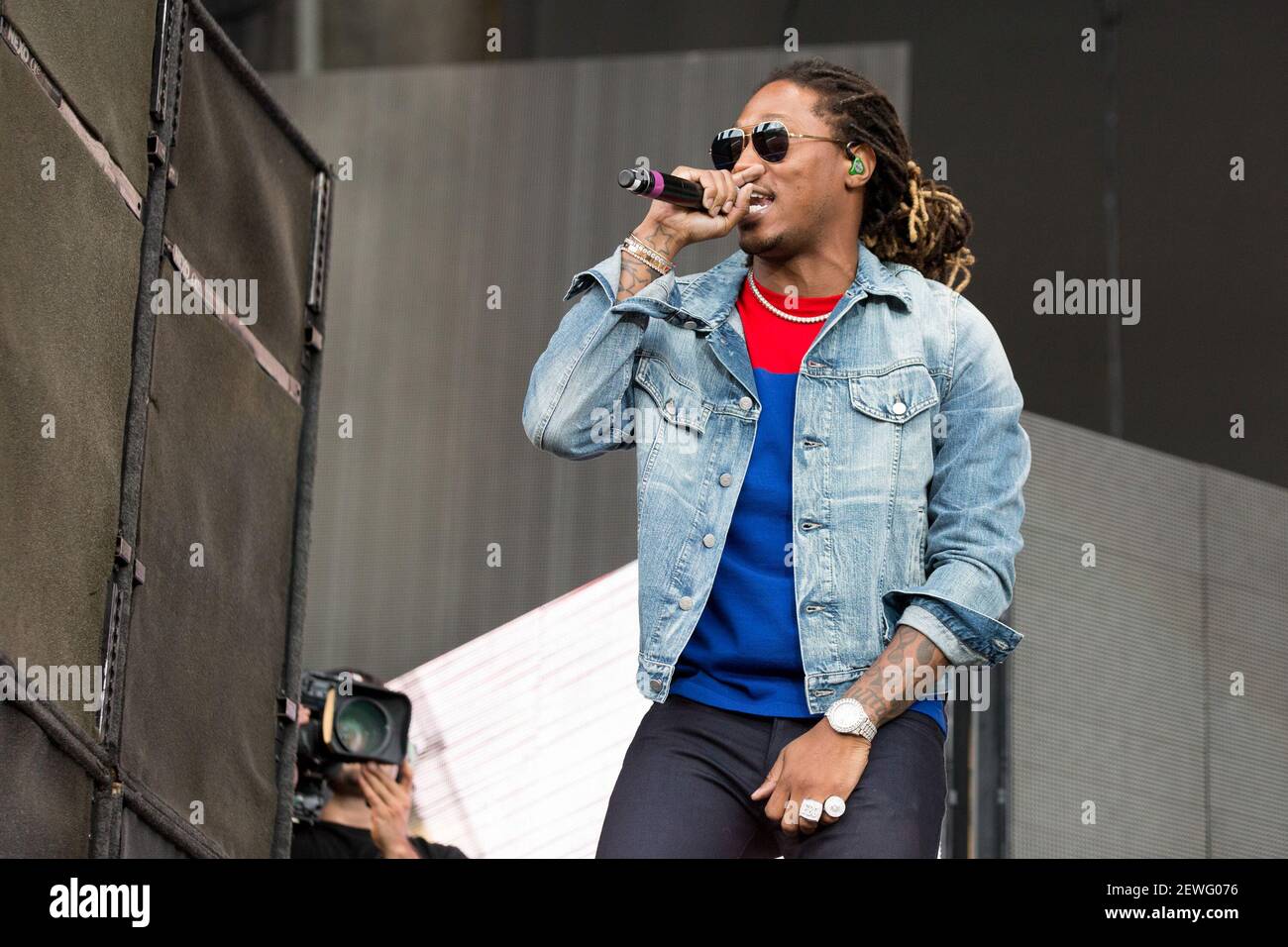 Rapper Future (Nayvadius DeMun Wilburn) at Grant Park during ...