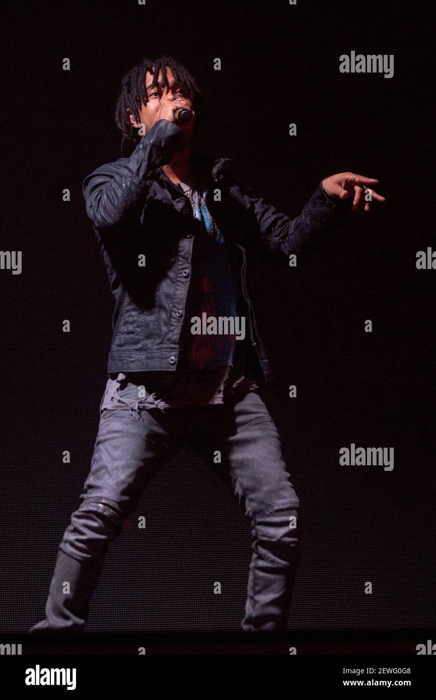 Rapper Vic Mensa at Grant Park during Lollapalooza Music Festival on ...