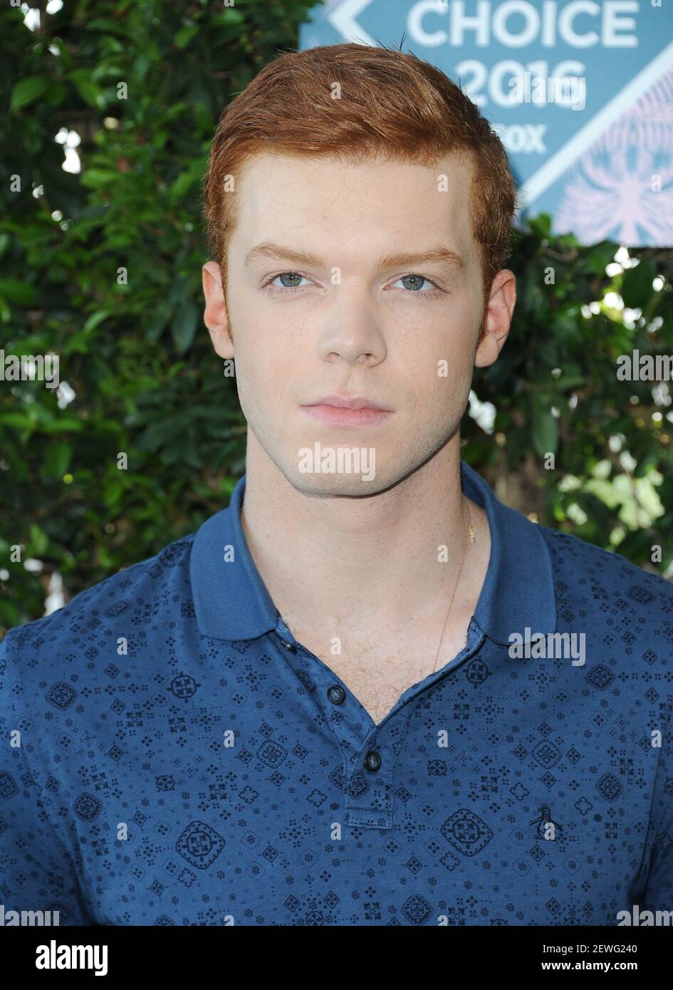 Cameron Monaghan arrives at FOX's Teen Choice 2016 at The Forum on July ...