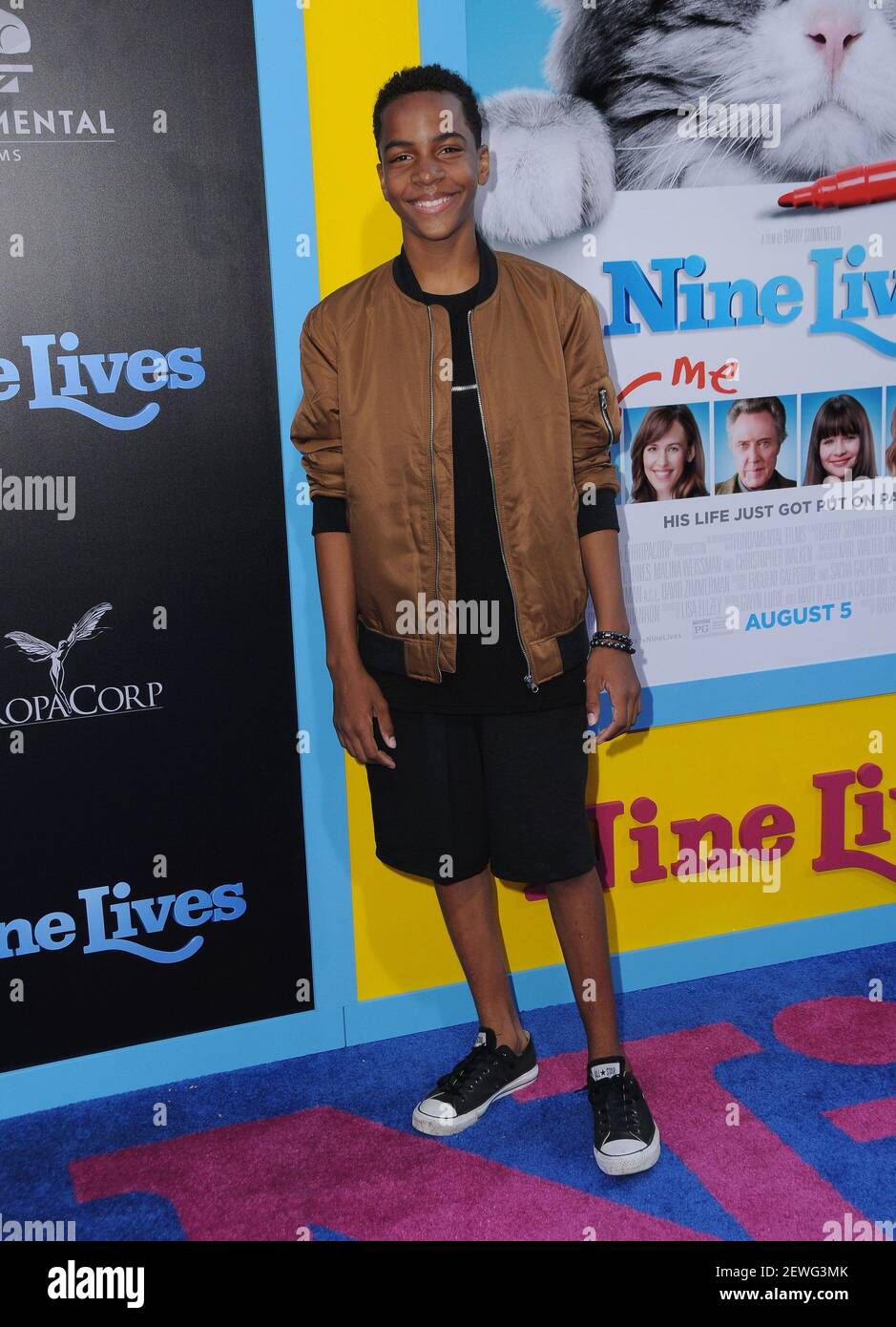 Terrell Ransom Jr. . World premiere of "Nine Lives" held at the TCL ...