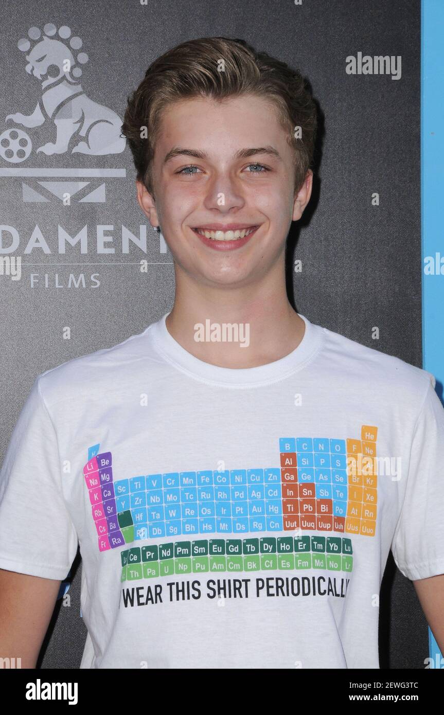 Jacob Hopkins. World premiere of "Nine Lives" held at the TCL Chinese ...