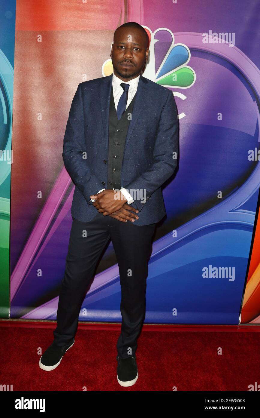 Malcolm Barrett at the NBCUniversal press day during the 2016 Summer ...