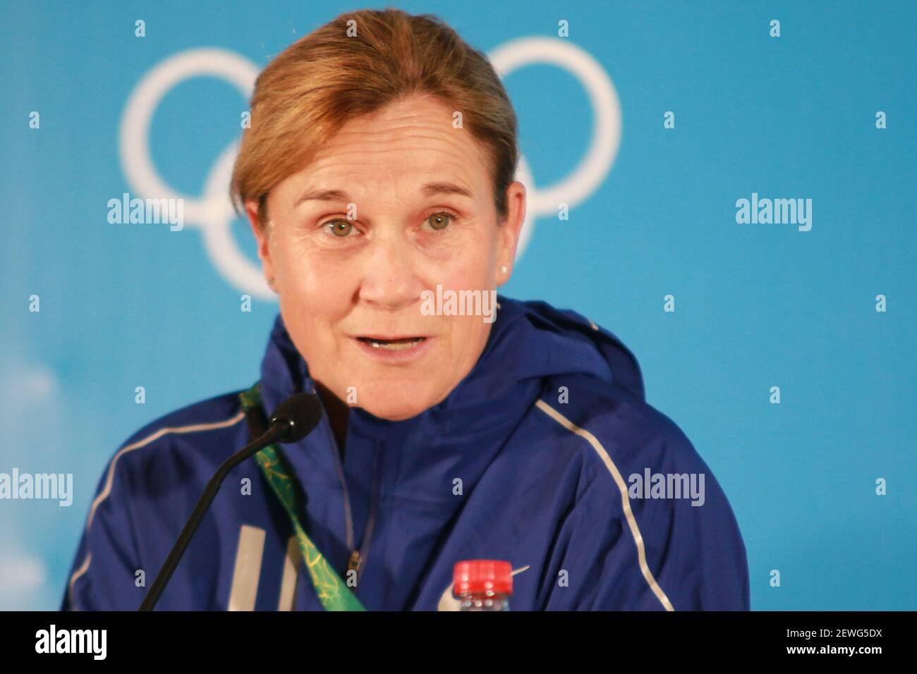 Jill Ellis, coach of the women's football team of the United States ...