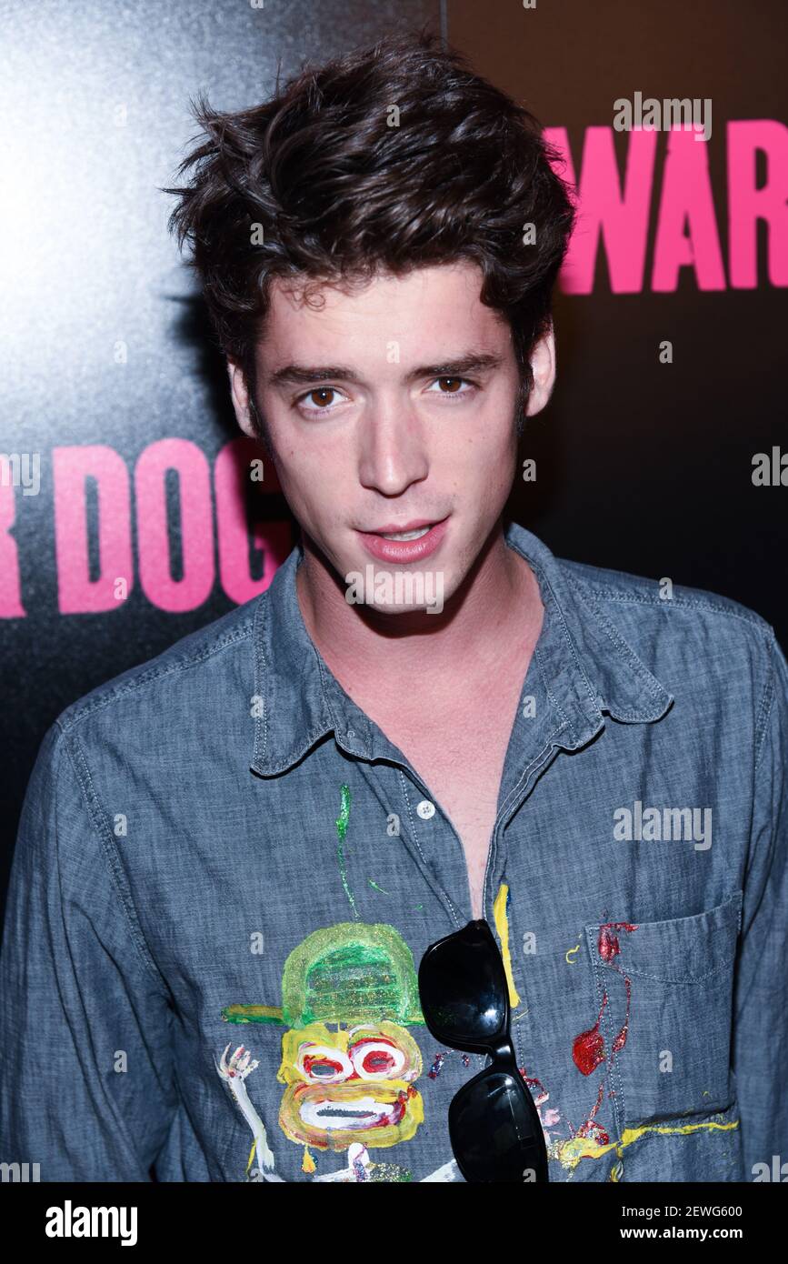 Pico Alexander attends NY: Special Screening of WAR DOGS on August 03 ...