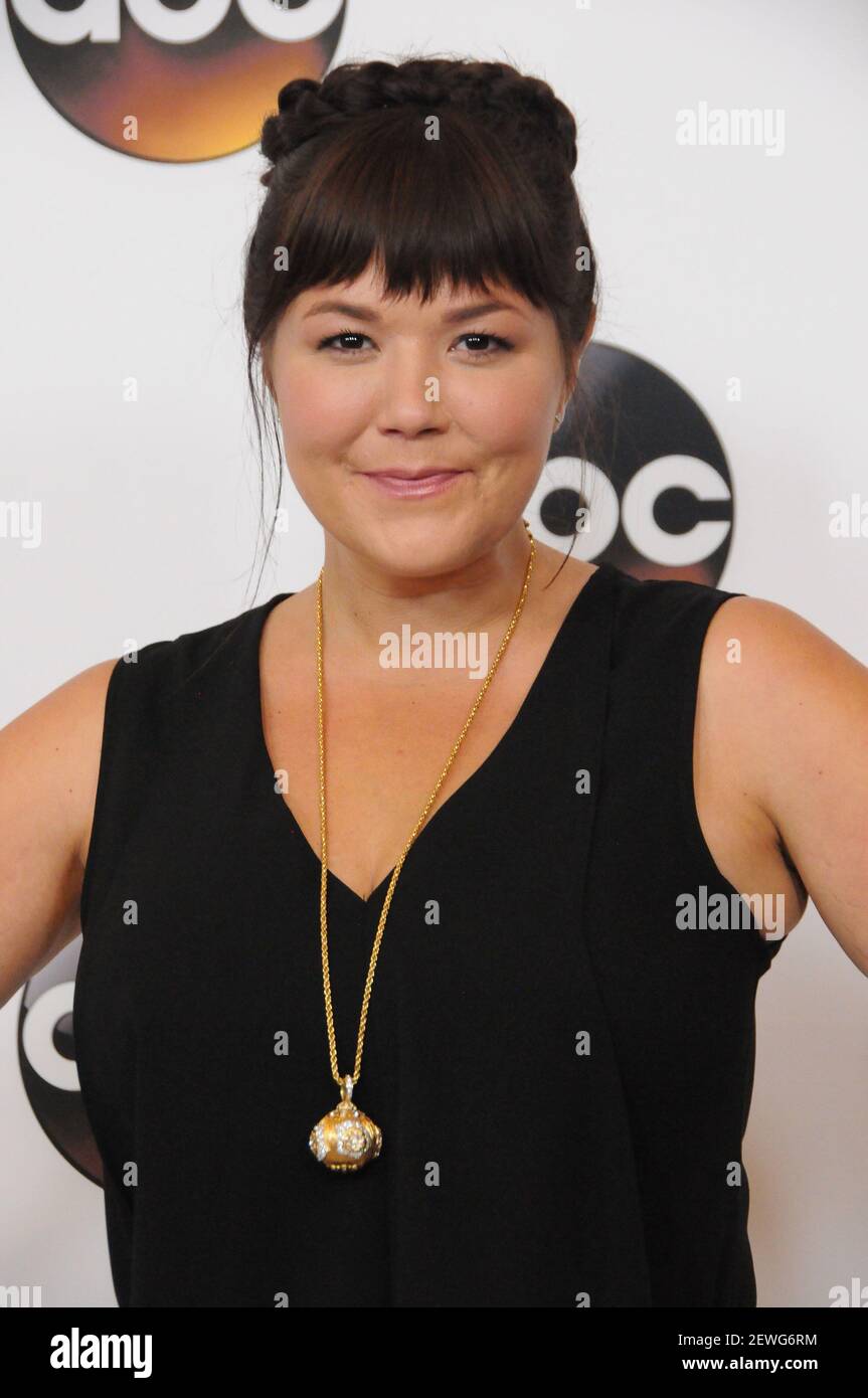 Mary Hollis Inboden attending the Disney ABC TCA Summer Press Tour 2016 ...