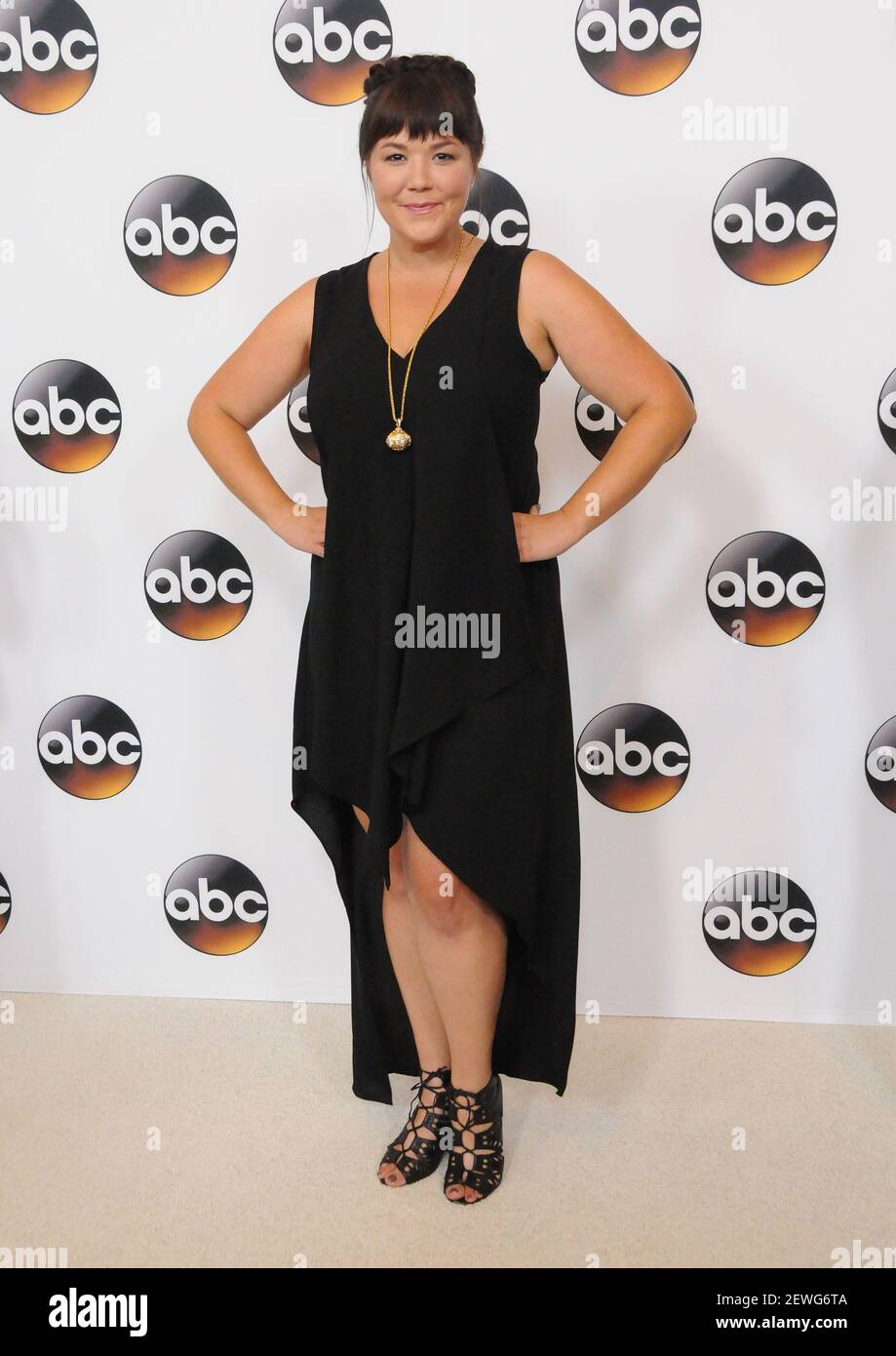 Mary Hollis Inboden attending the Disney ABC TCA Summer Press Tour 2016 ...