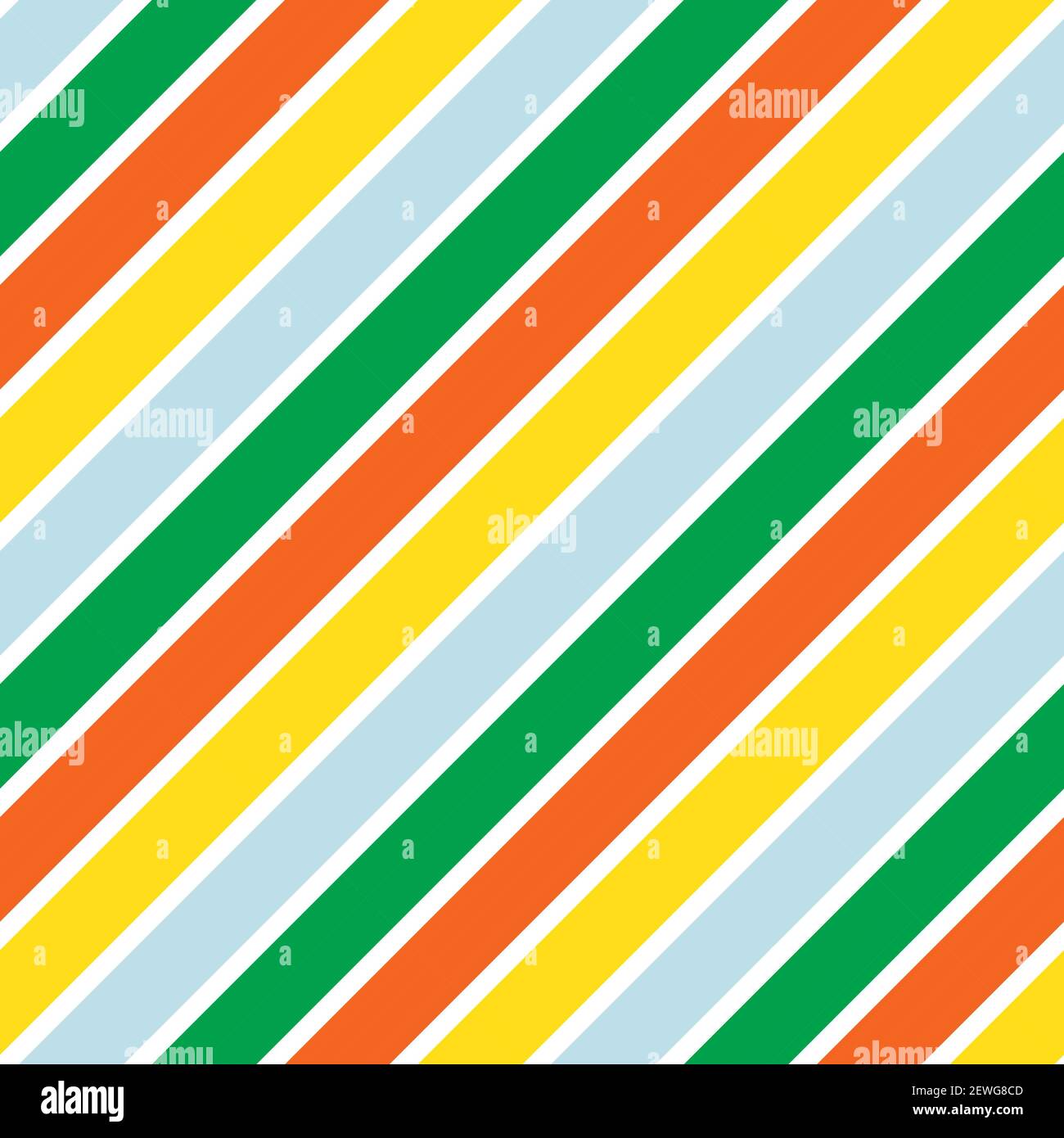 Rainbow diagonal striped seamless pattern background suitable for ...