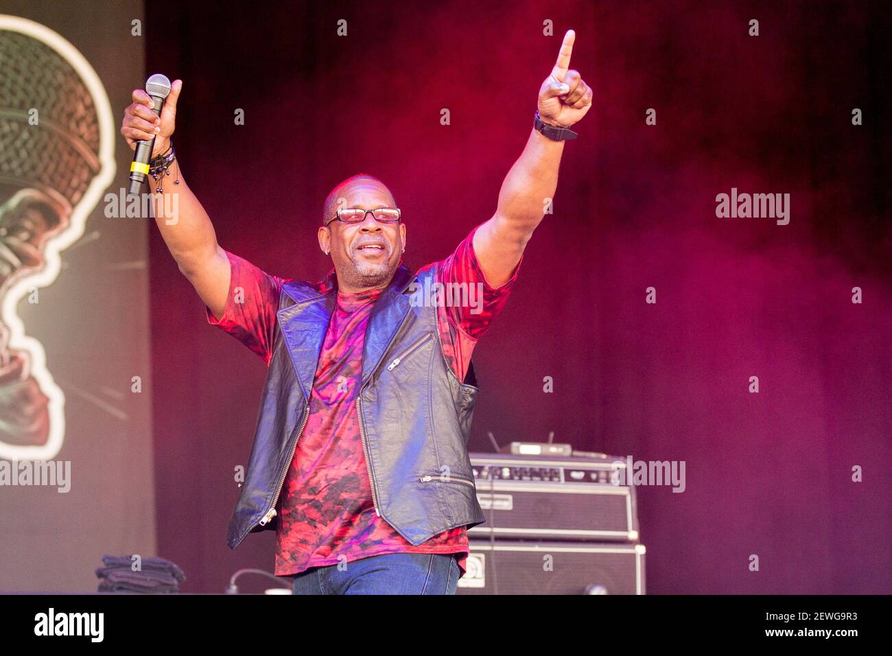 Guy O'Brien (Master Gee) of The Sugarhill Gang at Hollywood Casino ...