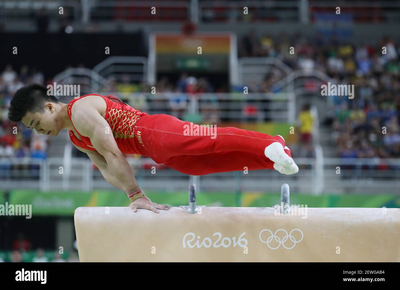 OLYMPICS 2016 ARTISTIC GYMNASTICS - Athlete Chaopan Lin of China (CHN ...