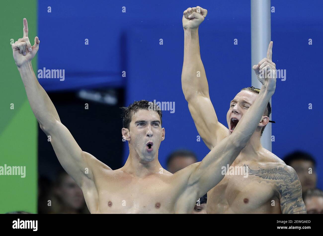 RIO DE JANEIRO, RJ - 07.08.2016: 2016 SWIMMING OLYMPICS - Michael ...