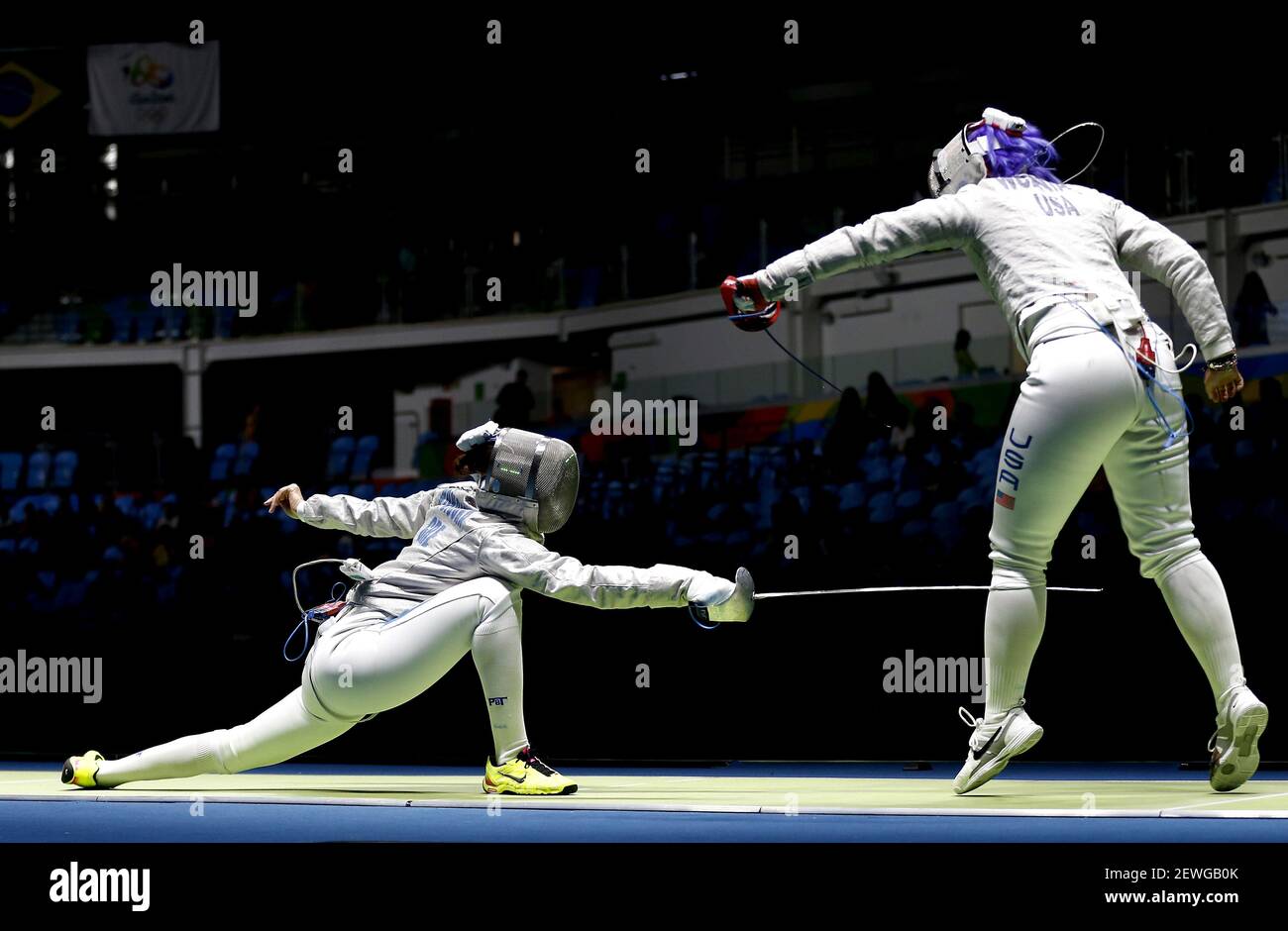 RIO DE JANEIRO, RJ - 08.08.2016: RIO 2016 OLYMPICS FENCING - The Greek ...
