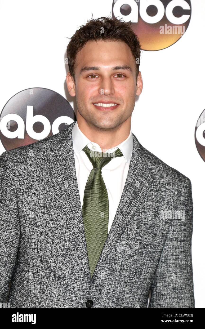 LOS ANGELES - AUG 4: Ryan Guzman at the ABC TCA Summer 2016 Party at ...