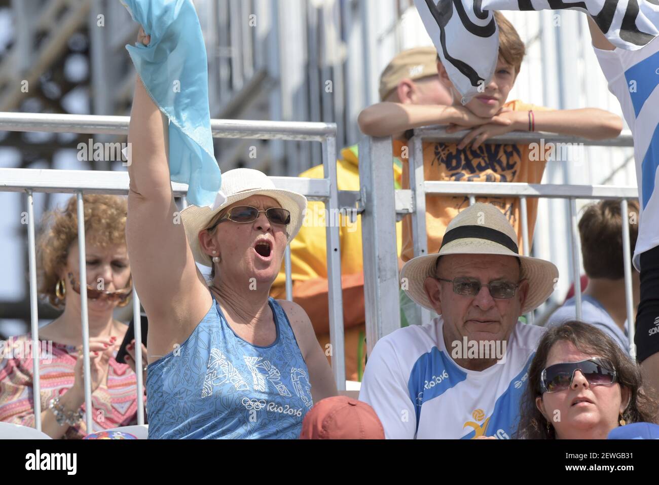 RIO DE JANEIRO, RJ - 08.08.2016: OLYMPICS 2016 BEACH VOLLEYBALL ...