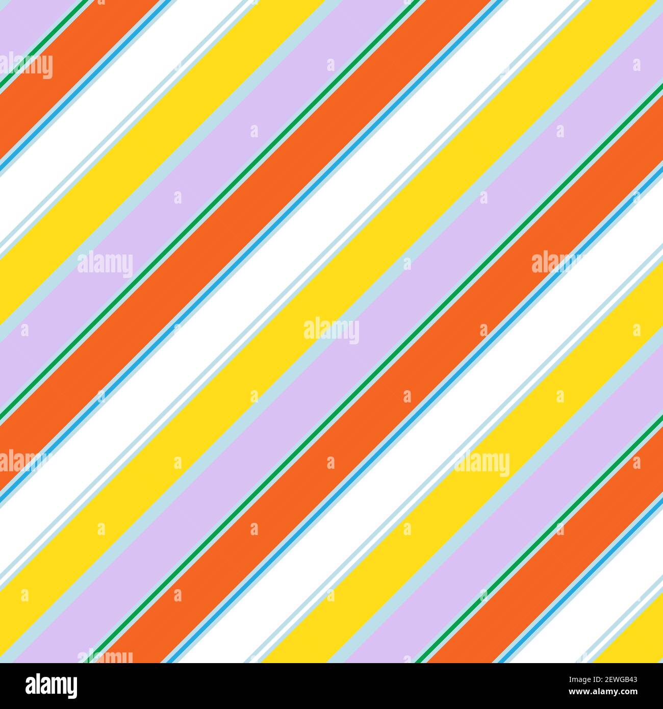 Rainbow diagonal striped seamless pattern background suitable for ...