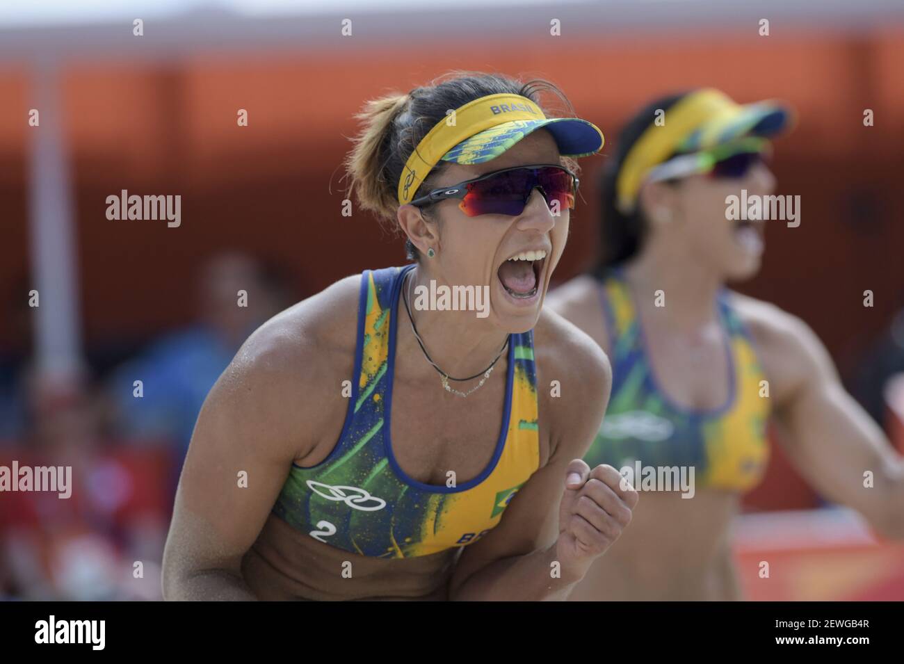 RIO DE JANEIRO, RJ - 08.08.2016: OLYMPICS 2016 BEACH VOLLEYBALL ...