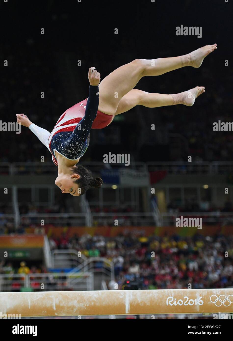 Aly raisman olympics 2016 hi-res stock photography and images - Alamy
