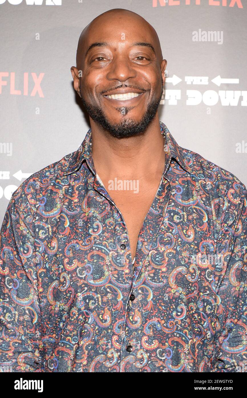 Rahiem attends 'The Get Down' New York premiere at Lehman Center For ...
