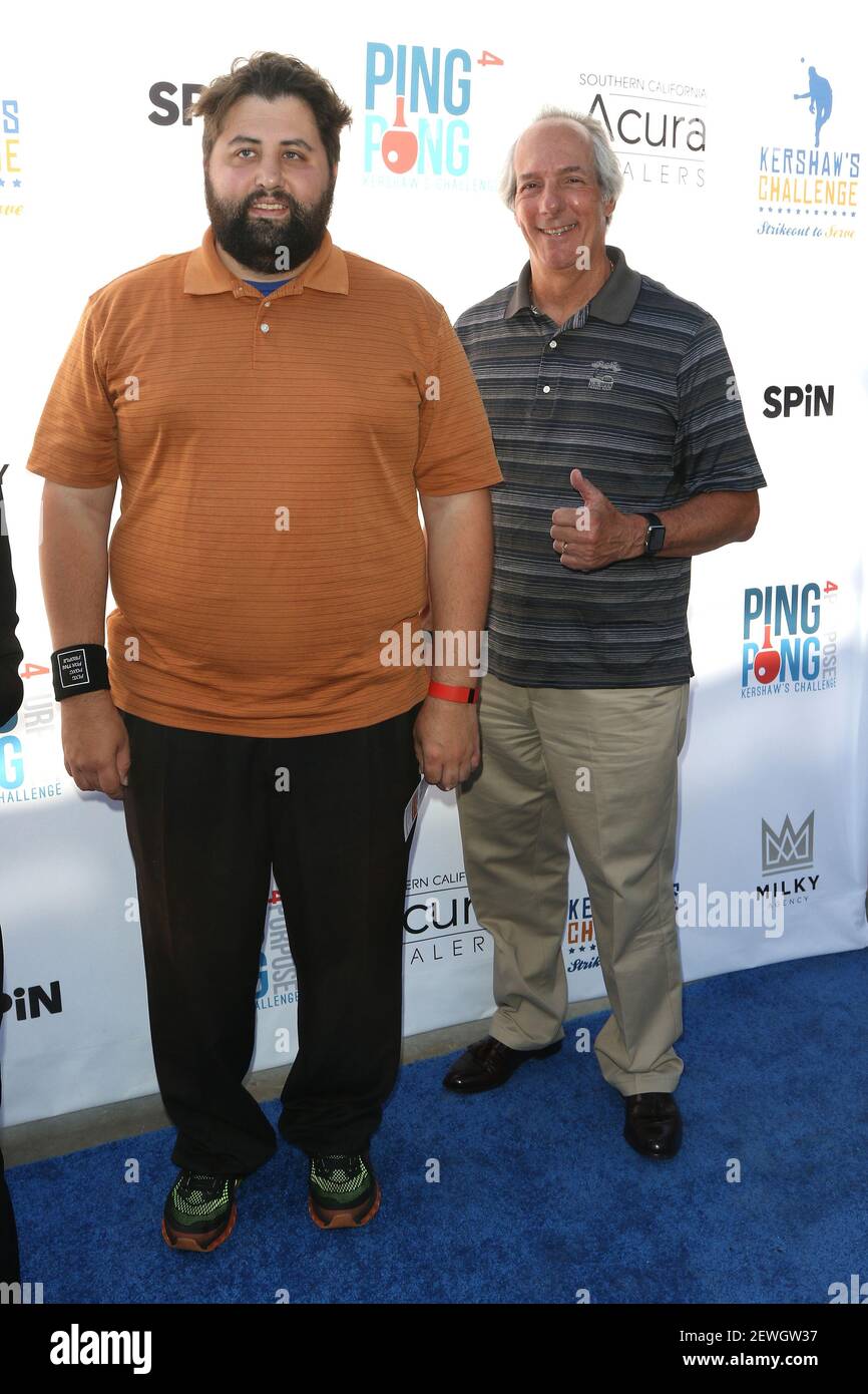 Stephen Ippolito and Robert Ippolito at Clayton Kershaw's Ping Pong 4 ...