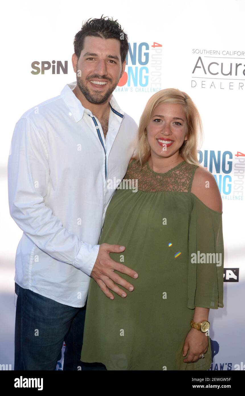 Rob Seged, Robin Seged at Clayton Kershaw's Ping Pong 4 Purpose at the ...