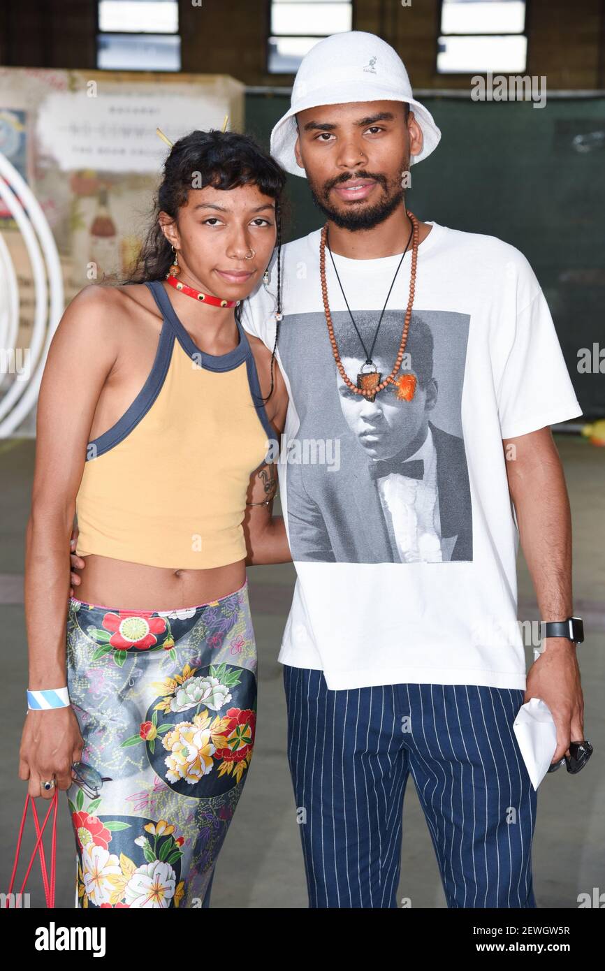 Girlfriend and Marcus Jahmal attend NY: The Dean Collection and Bacardi ...