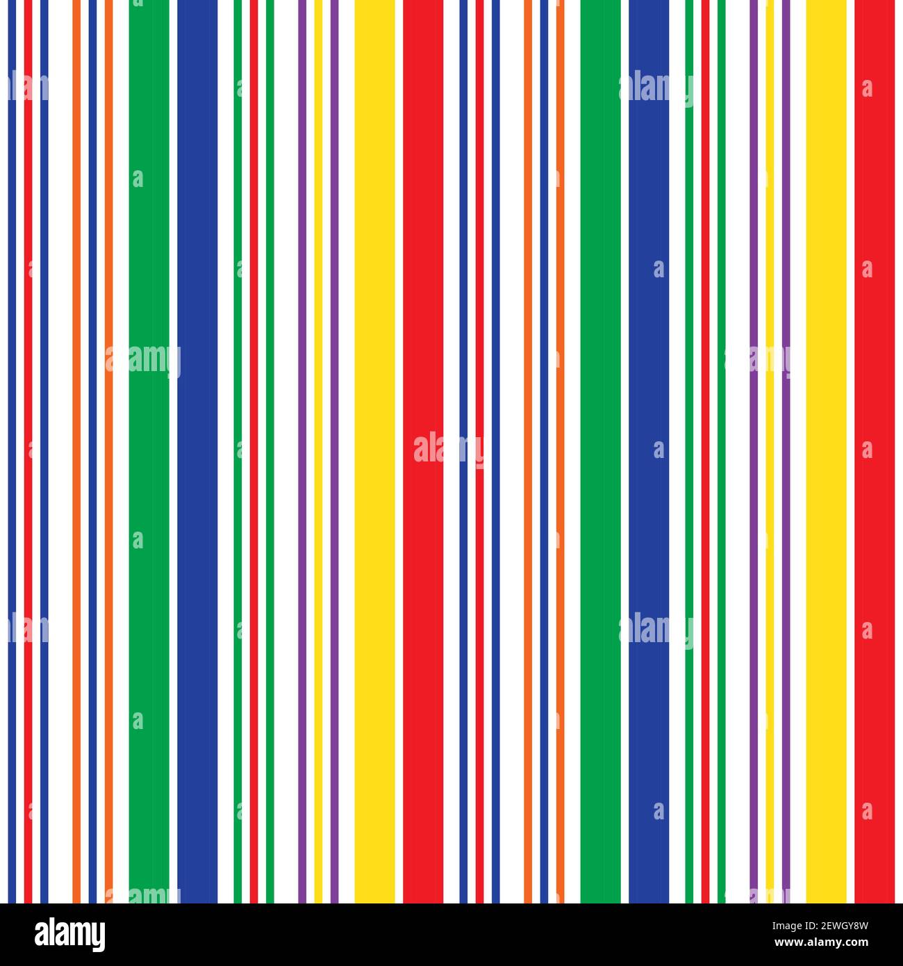 Rainbow vertical striped seamless pattern background suitable for ...