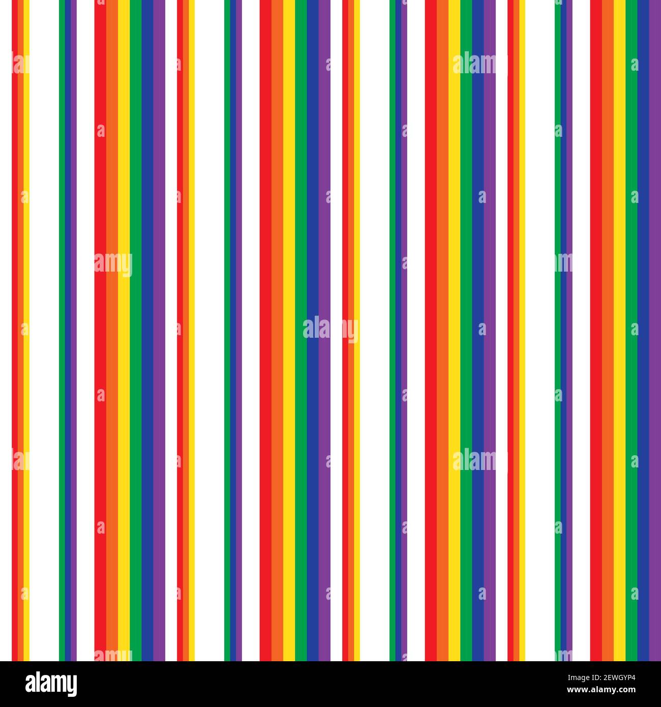 Rainbow vertical striped seamless pattern background suitable for ...
