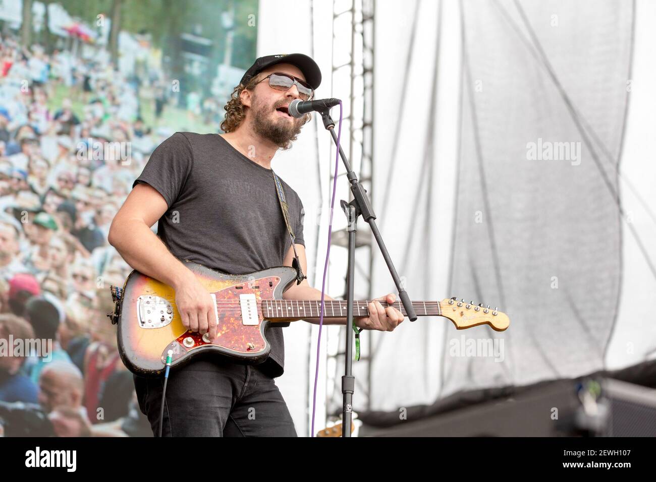 Matthew Houck of Phosphorescent at Eaux Claires Music Festival on ...