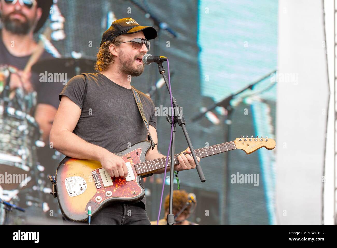 Matthew Houck of Phosphorescent at Eaux Claires Music Festival on ...