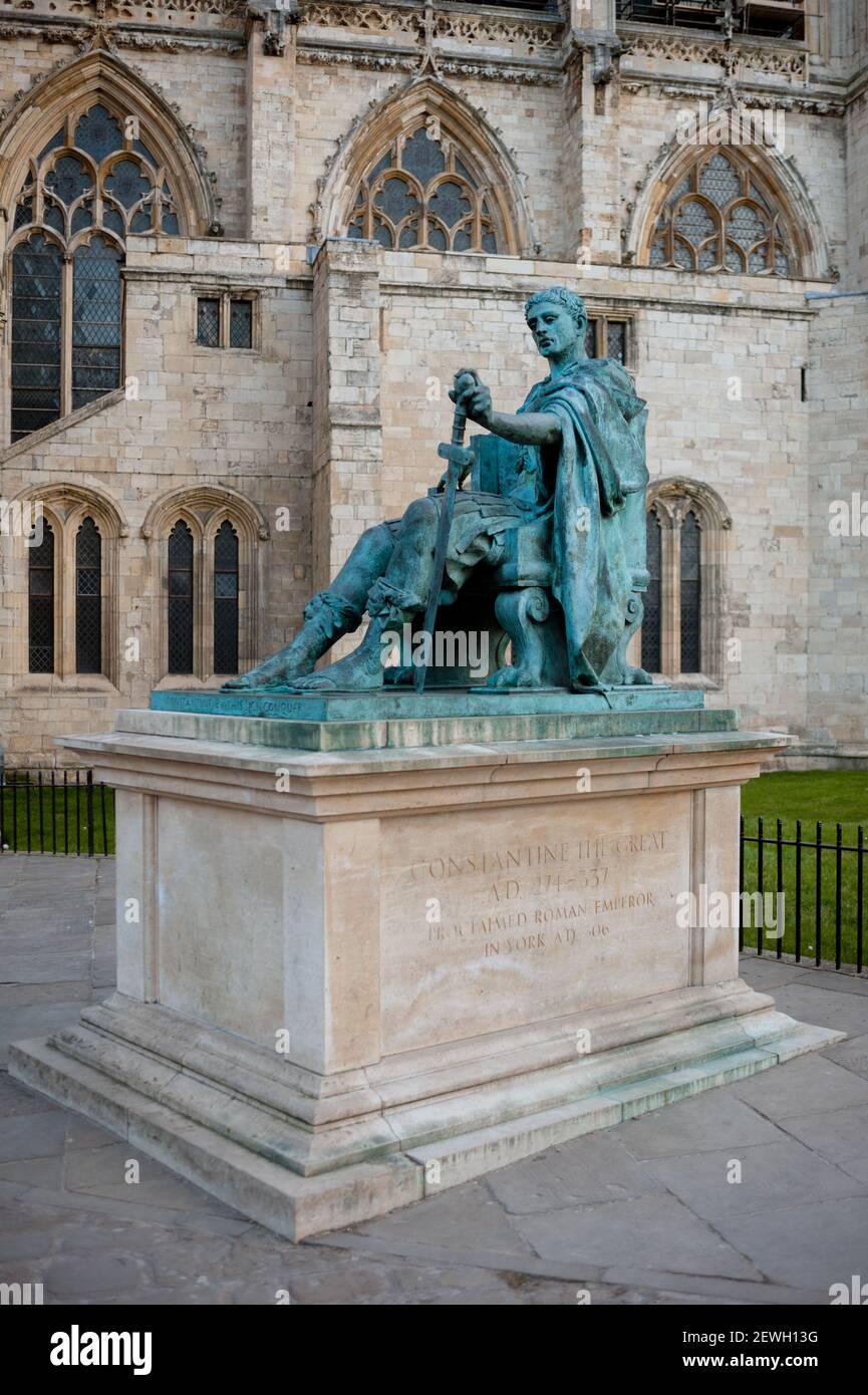 Statue of emperor constantine hi-res stock photography and images - Alamy