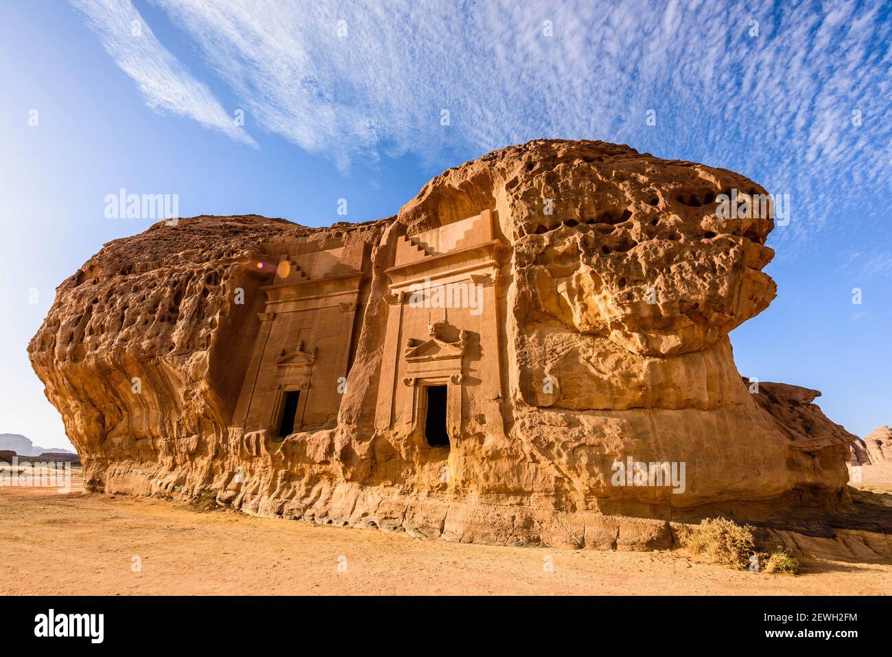Hegra, also known as Mada’in Salih, or Al-?ijr, archaeological site ...
