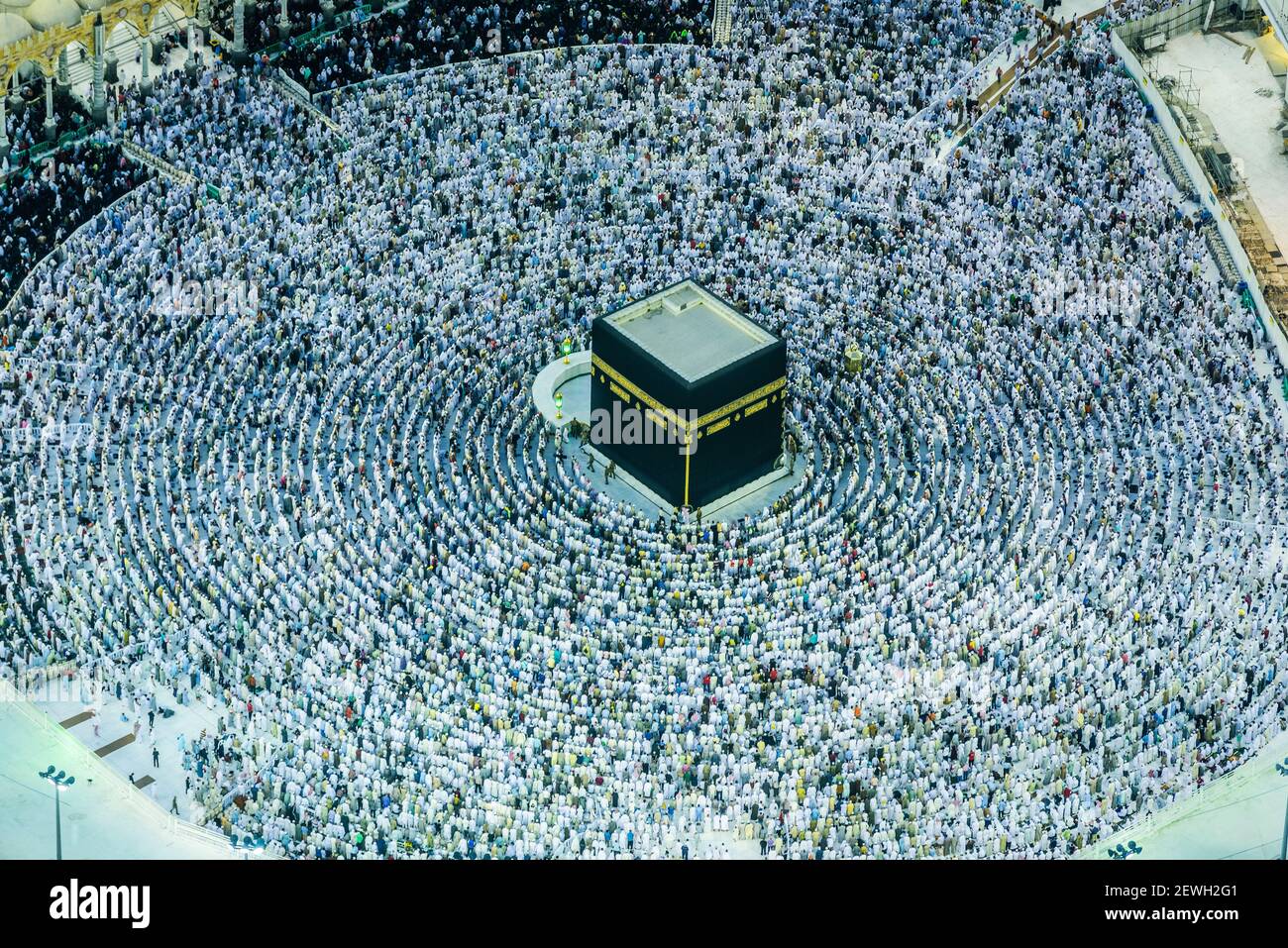 The Hajj annual Islamic pilgrimage to Mecca, Saudi Arabia, the holiest ...